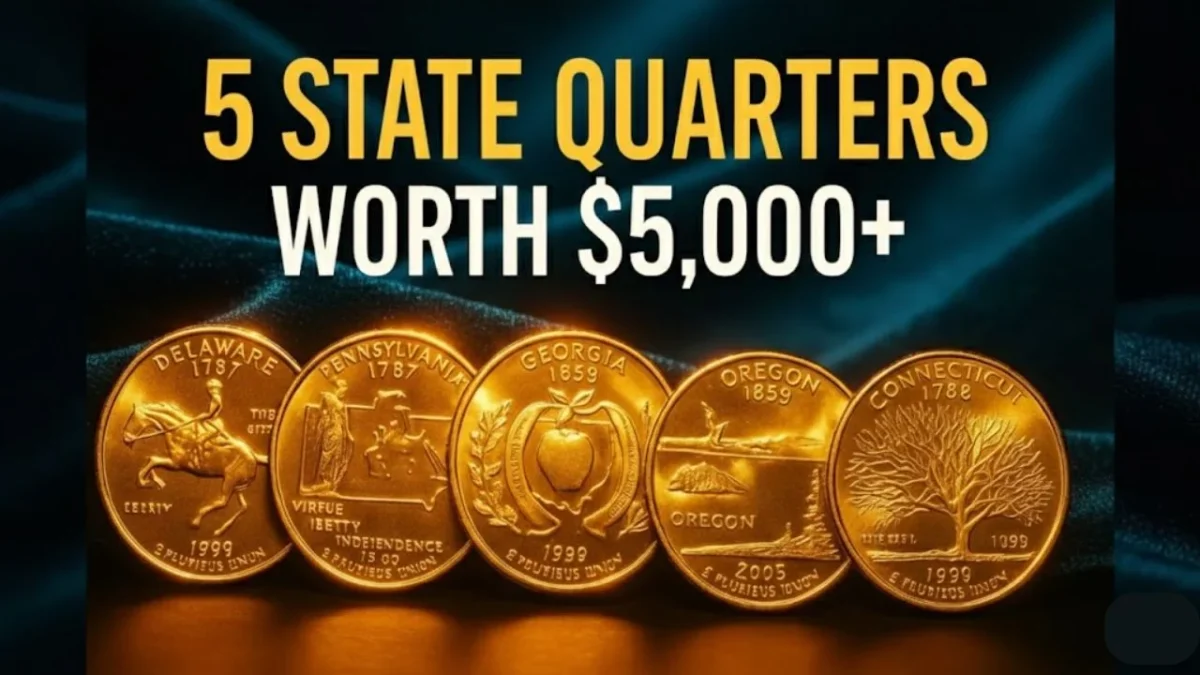 5 State Quarters Still in Circulation Worth Over $5,000 Each - PG News